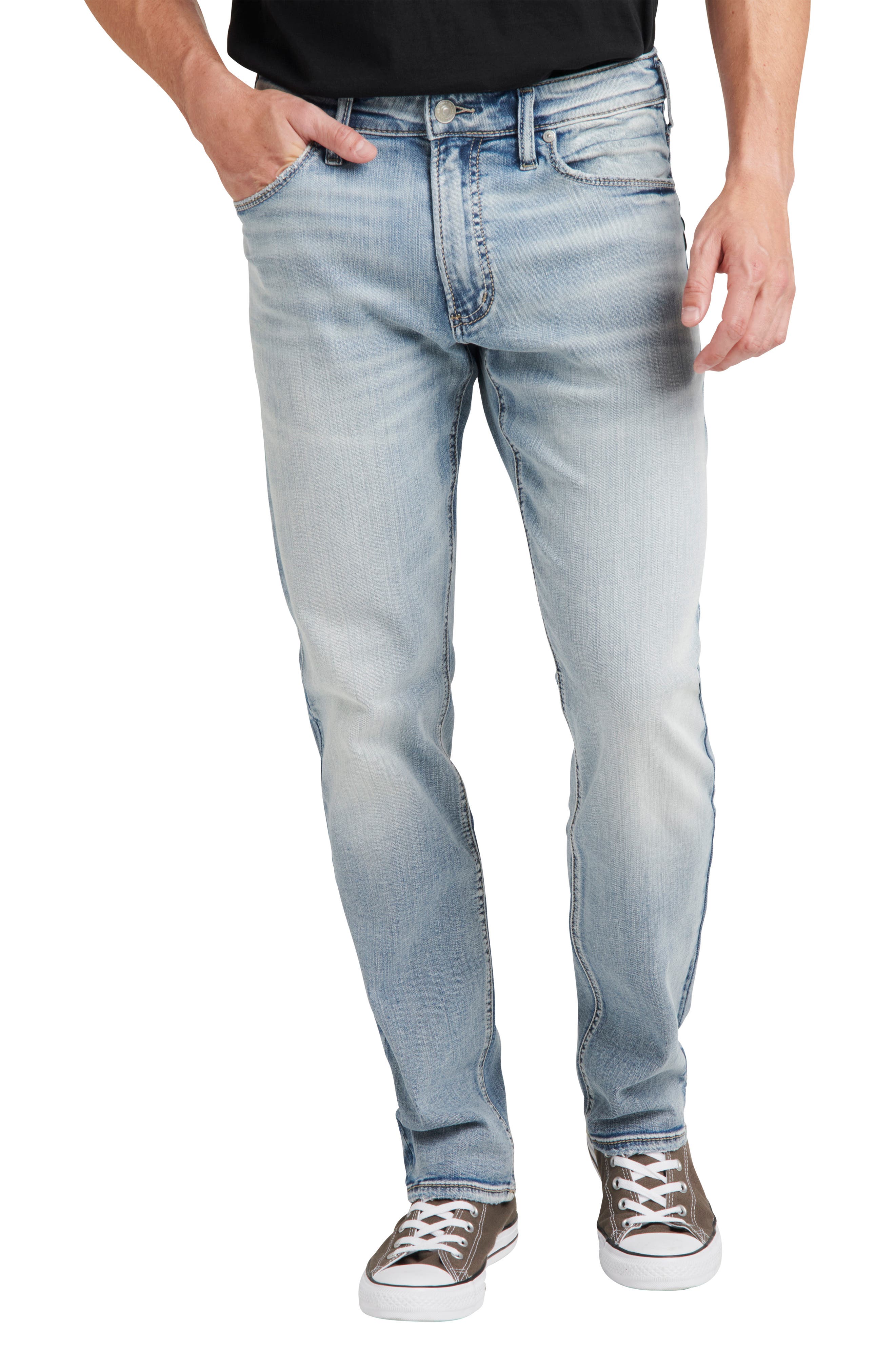 Silver Jeans Co. Eddie Relaxed Tapered Leg Jeans | Nordstrom