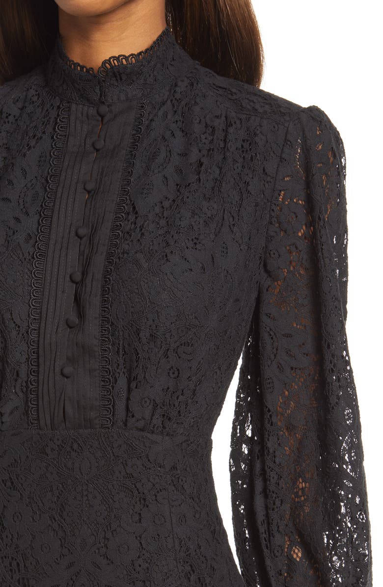 Bardot Talina Lace Long Sleeve Minidress | Nordstromrack