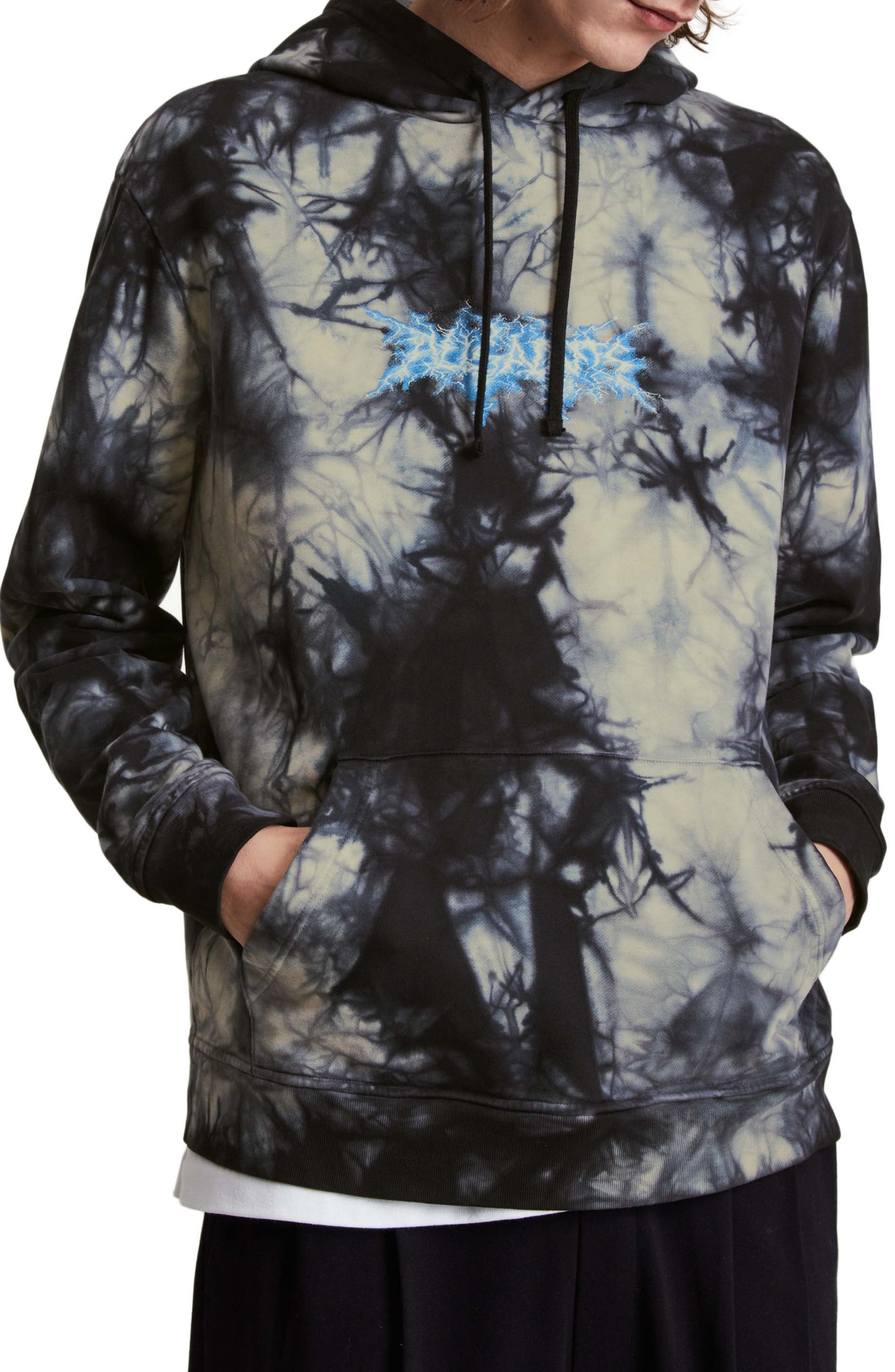 Tempest Tie Dye Cotton Graphic Hoodie (Men) | Nordstromrack