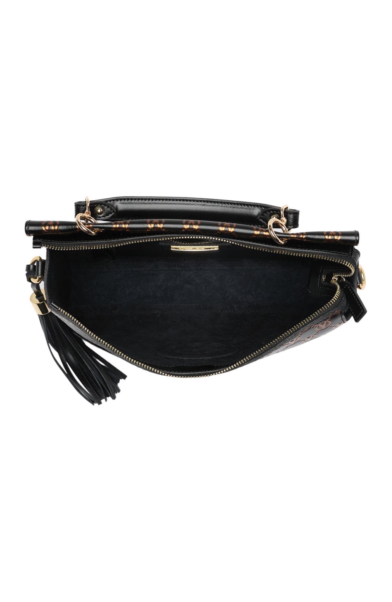 VALENTINO BY MARIO VALENTINO Bridget Leather Logo Monogram Crossbody ...