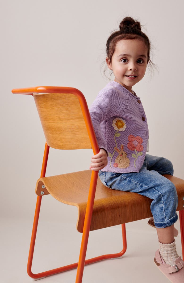 NEXT Kids' Crochet Character Cotton Cardigan | Nordstromrack