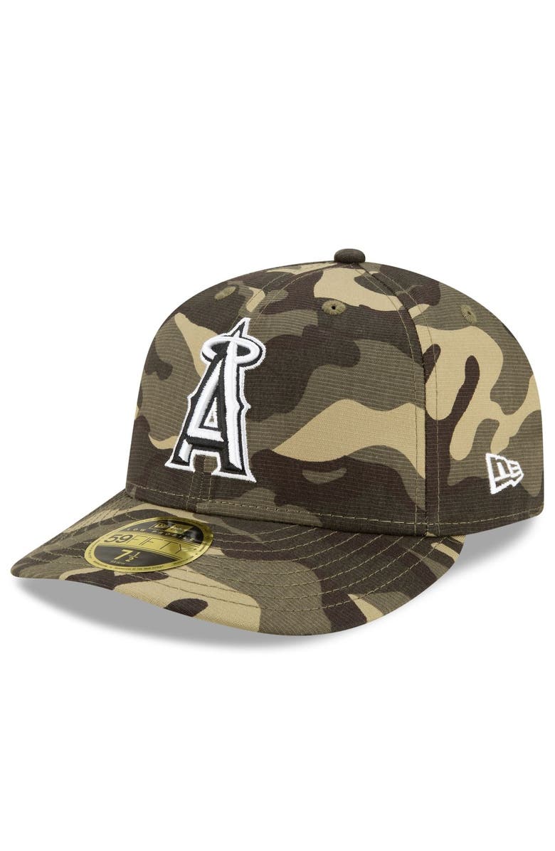 New Era Men's New Era Camo Los Angeles Angels 2021 Armed Forces Day On ...