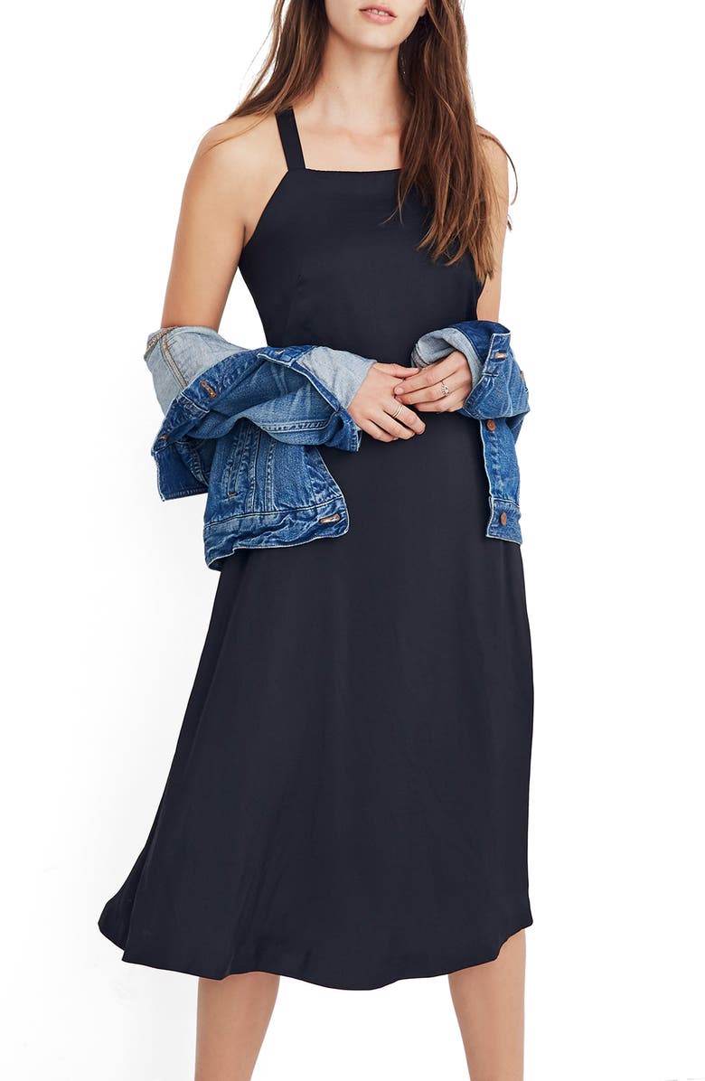 Madewell Apron Crisscross Dress | Nordstrom