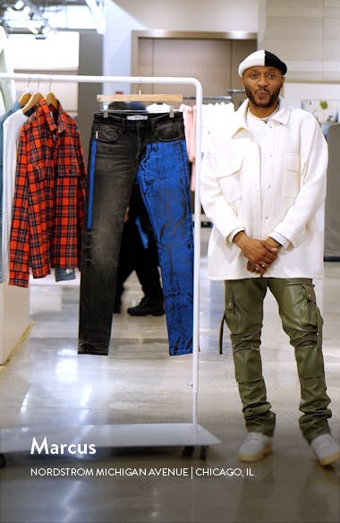 Cult of Individuality Strat Paint Splatter Super Skinny Jeans ...