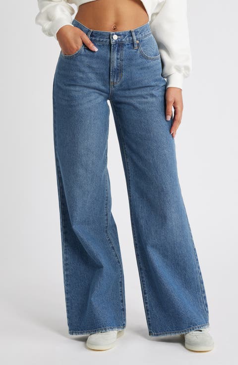 Low Rise Wide Leg Jeans | Nordstrom