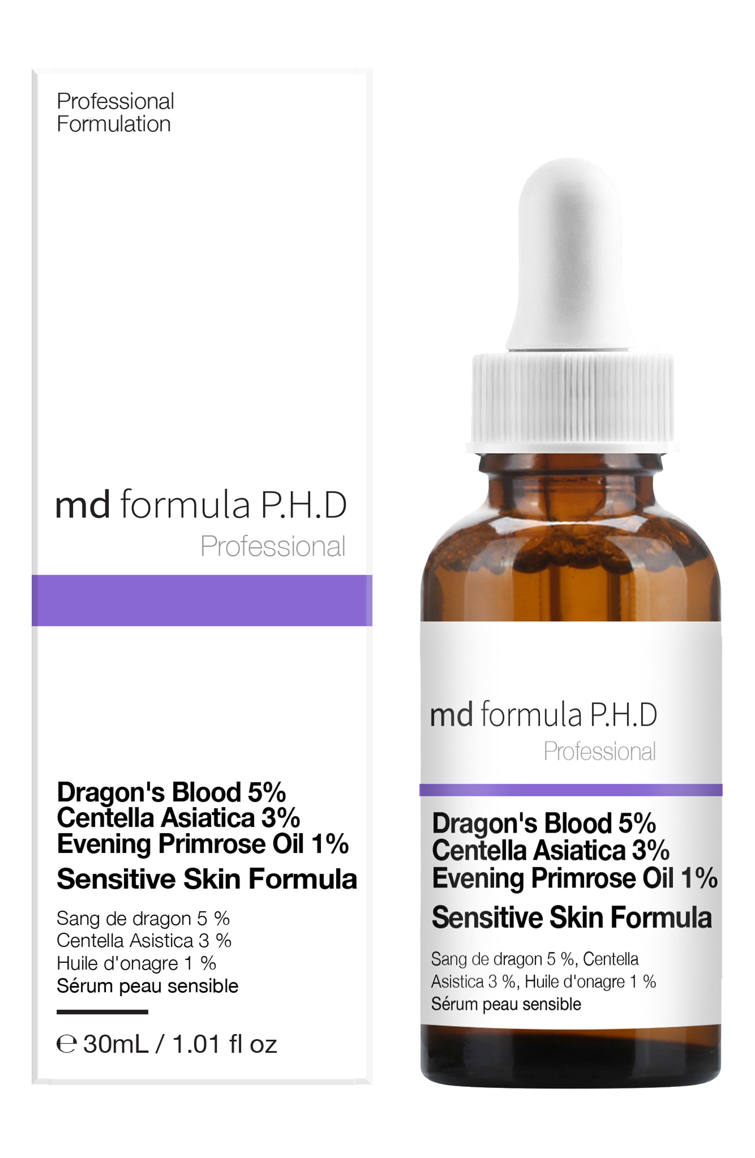MD FORMULA Sensitive Skin Serum with Dragon's Blood, Centella Asistica ...