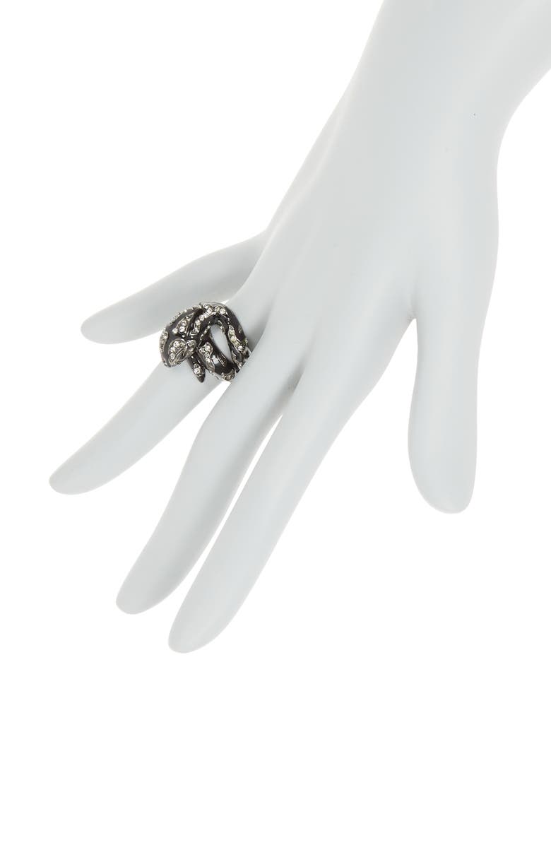 Roberto Cavalli Crystal Snake Ring | Nordstromrack