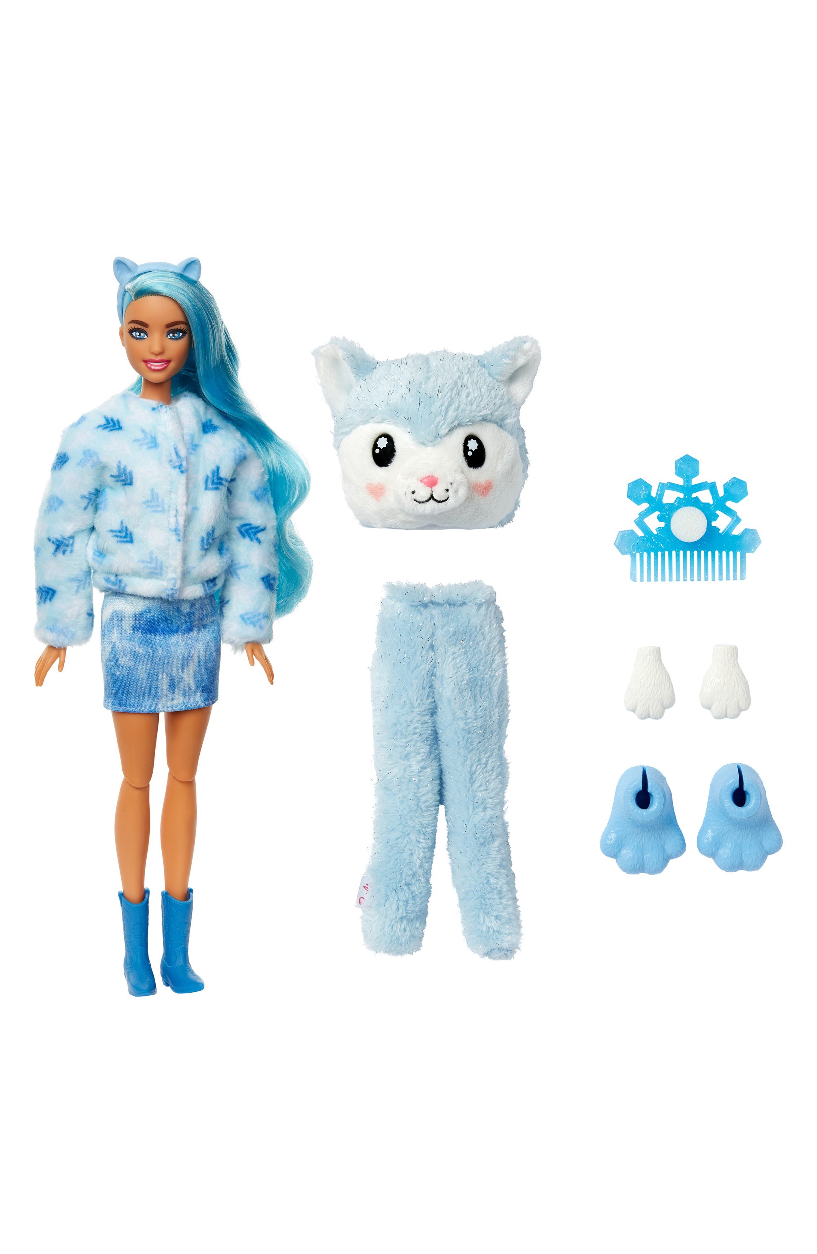 Mattel Barbie® Cutie Reveal™ Snowflake Sparkle Series Doll | Nordstrom