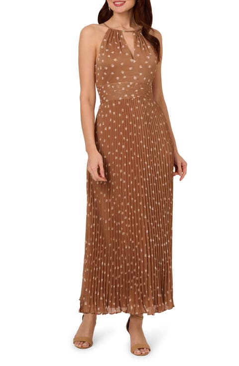 Brown Floral Dresses for Women