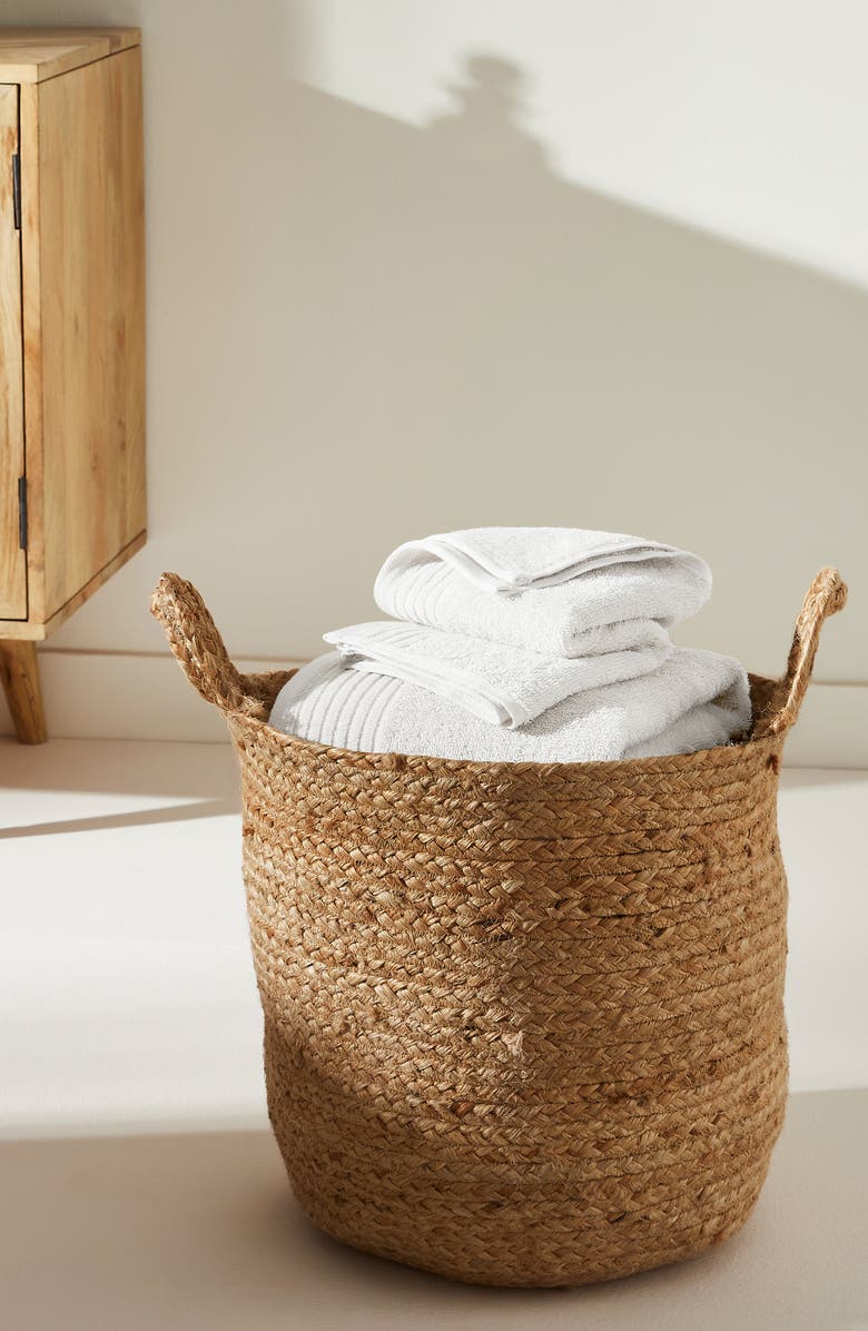 Woven & Weft 6-Piece Decorative Edge Bath Towels | Nordstromrack