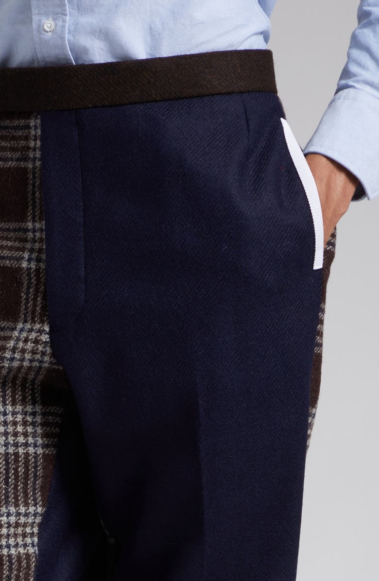 Thom Browne Fun Mix Low Rise Drop Crotch Backstrap Pants | Nordstrom