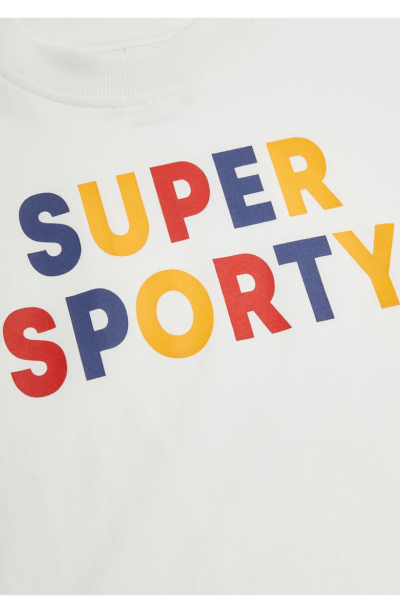 Mini Rodini Kids' Super Sporty Organic Cotton Graphic T-Shirt ...