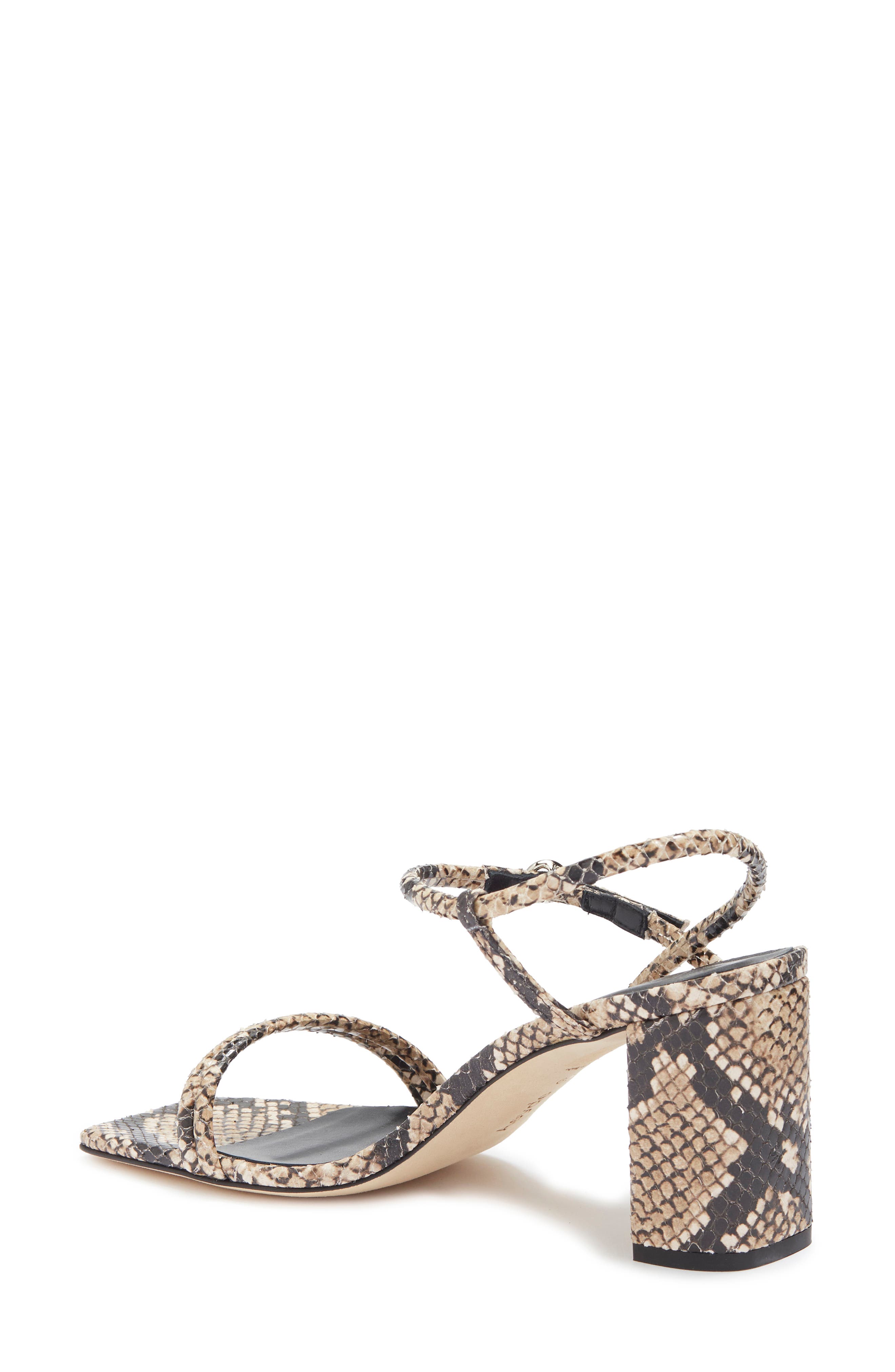 aeyde Helene Snake Print Sandal (Women) | Nordstromrack