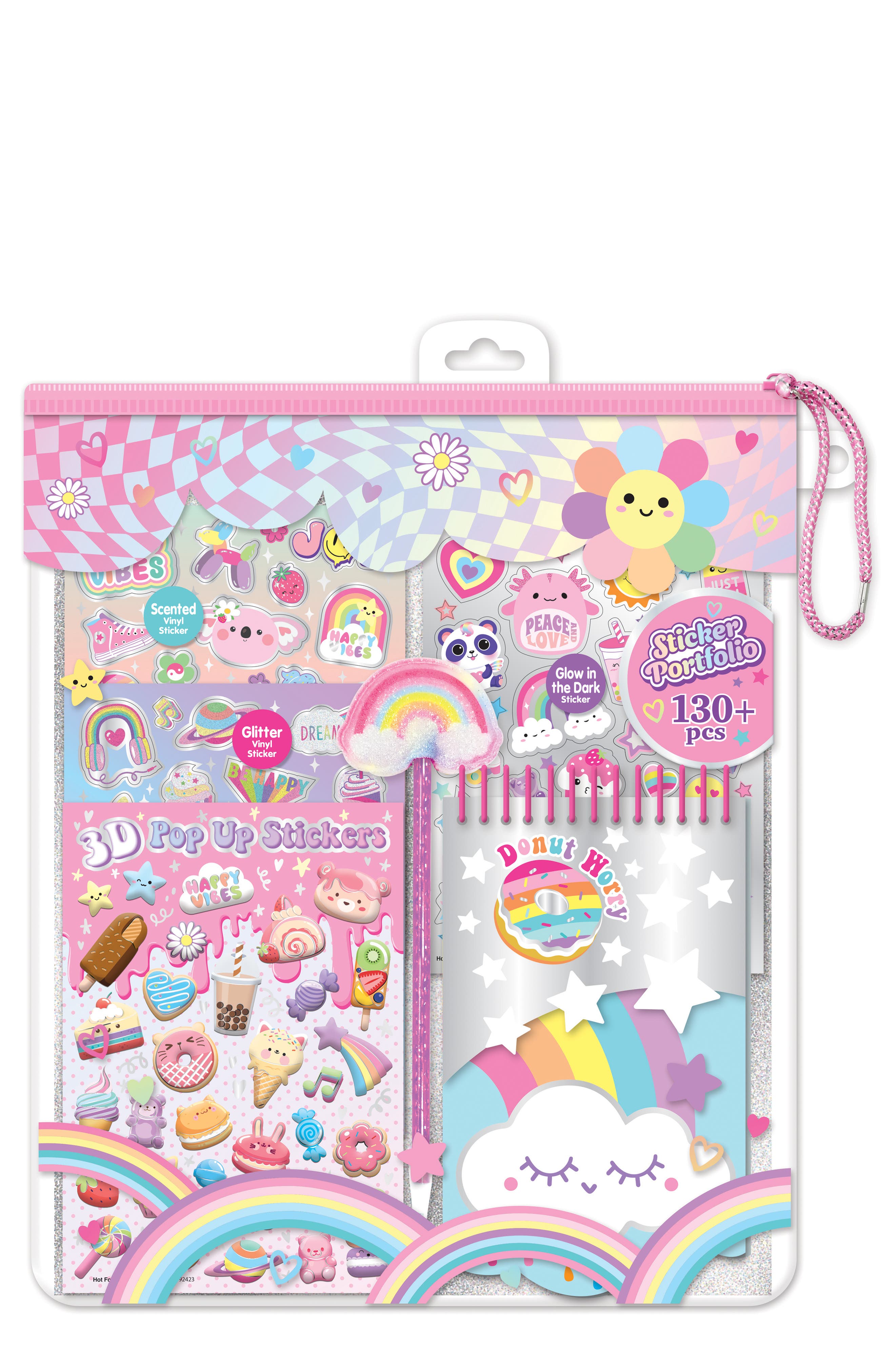 HOT FOCUS Kids' Sticker Portfolio Set | Nordstromrack