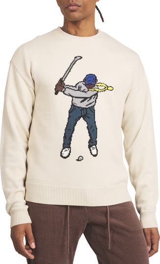 Eastside Golf Swingman Intarsia Crewneck Sweater | Nordstrom