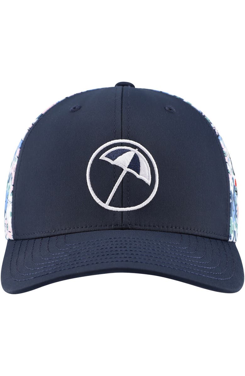 PUMA Men's Puma Navy Arnold Palmer Invitational Floral Tech Flexfit ...