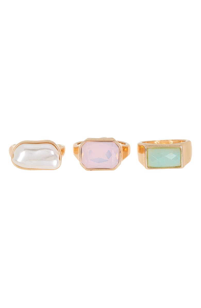 Melrose and Market Pack of 3 Statement Rings | Nordstromrack