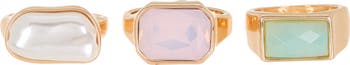 Melrose and Market Pack of 3 Statement Rings | Nordstromrack