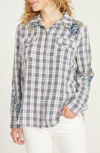 Driftwood Plaid Western Shirt | Nordstromrack