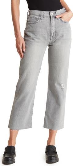 FRAME Le Jane Crop Straight Leg Jeans | Nordstromrack