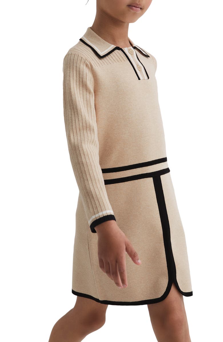 Reiss Kids' Ruby Long Sleeve Sweater Dress | Nordstromrack