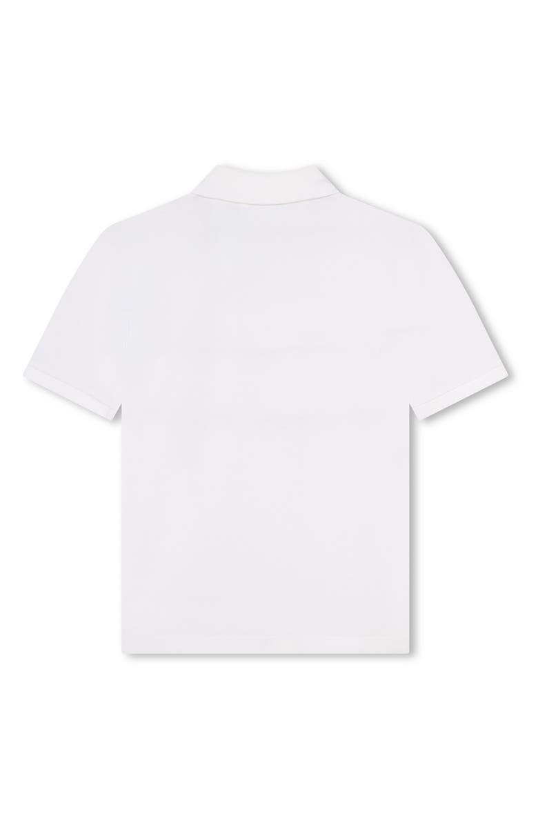 BOSS Kidswear Kids' Mini Me Piped Cotton Polo | Nordstrom