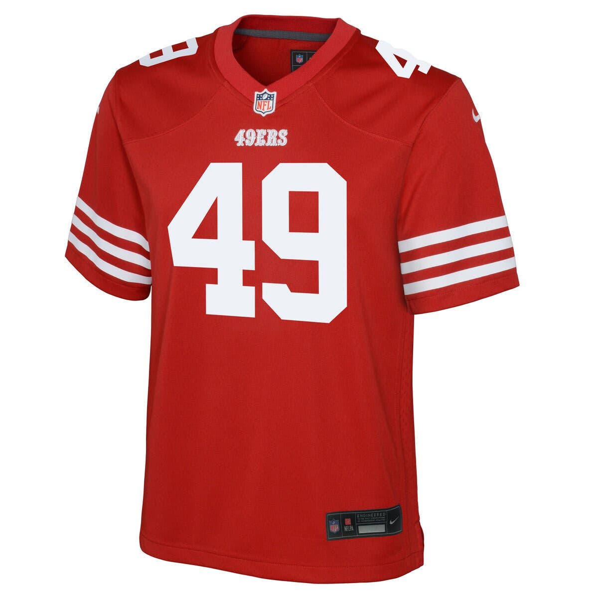 Nike Youth Nike The Faithful Scarlet San Francisco 49ers Team Game ...