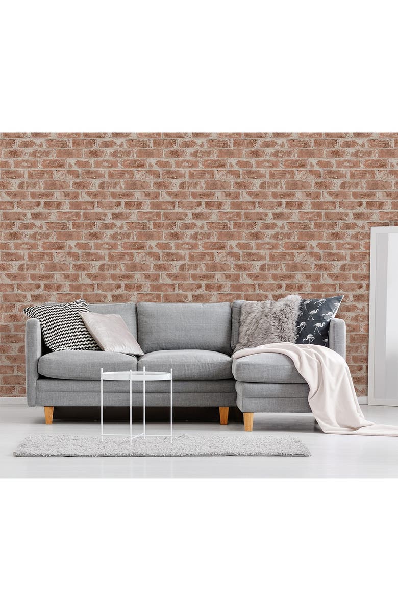 Wallpops Jomax Red Warehouse Brick Wallpaper | Nordstromrack