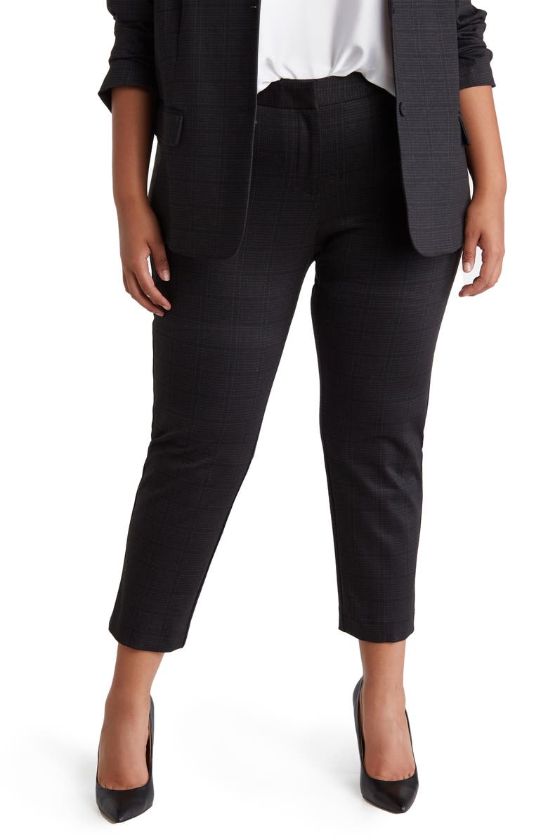 Amanda & Chelsea Amanda Plaid Ankle Crop Slim Pants | Nordstromrack