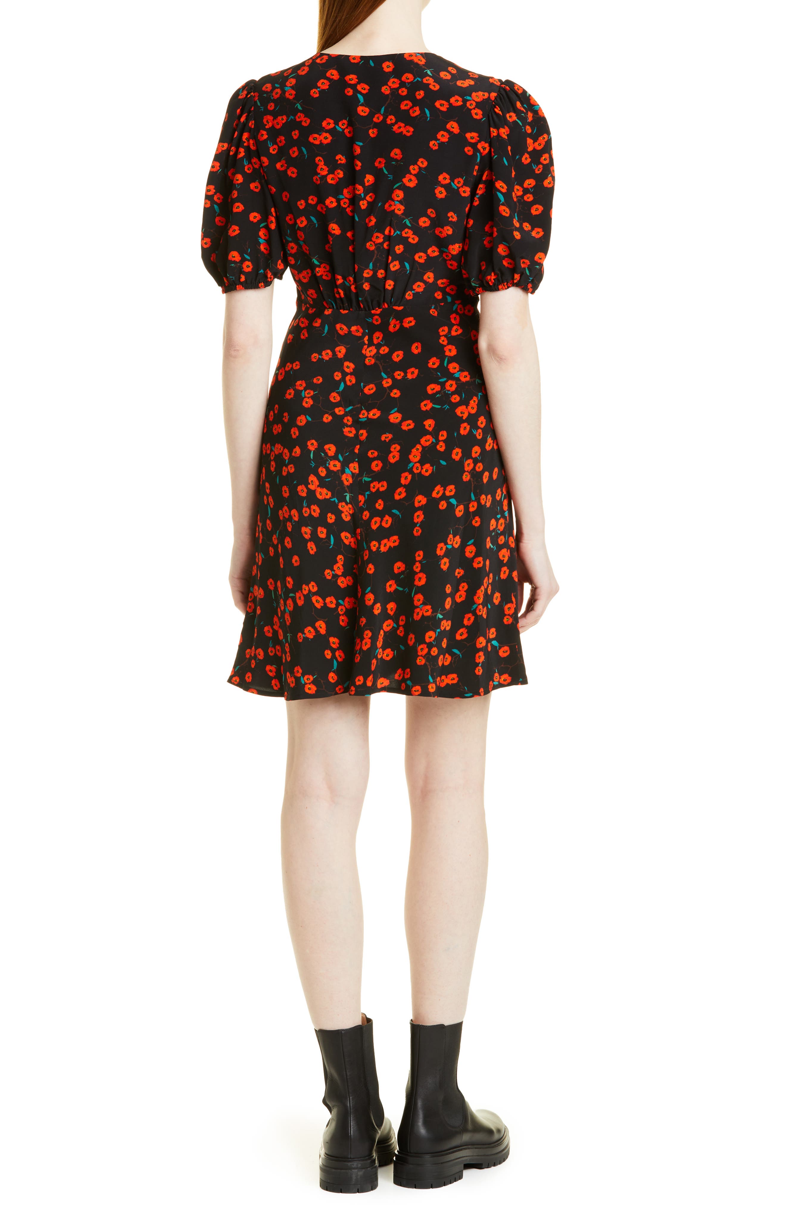 STAUD Milla Print Minidress | Nordstromrack