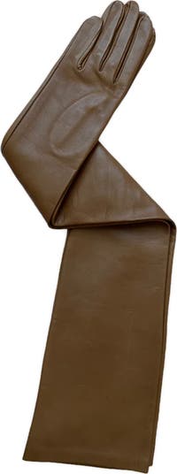 Paula Rowan Montserrat Long Leather Gloves | Nordstrom