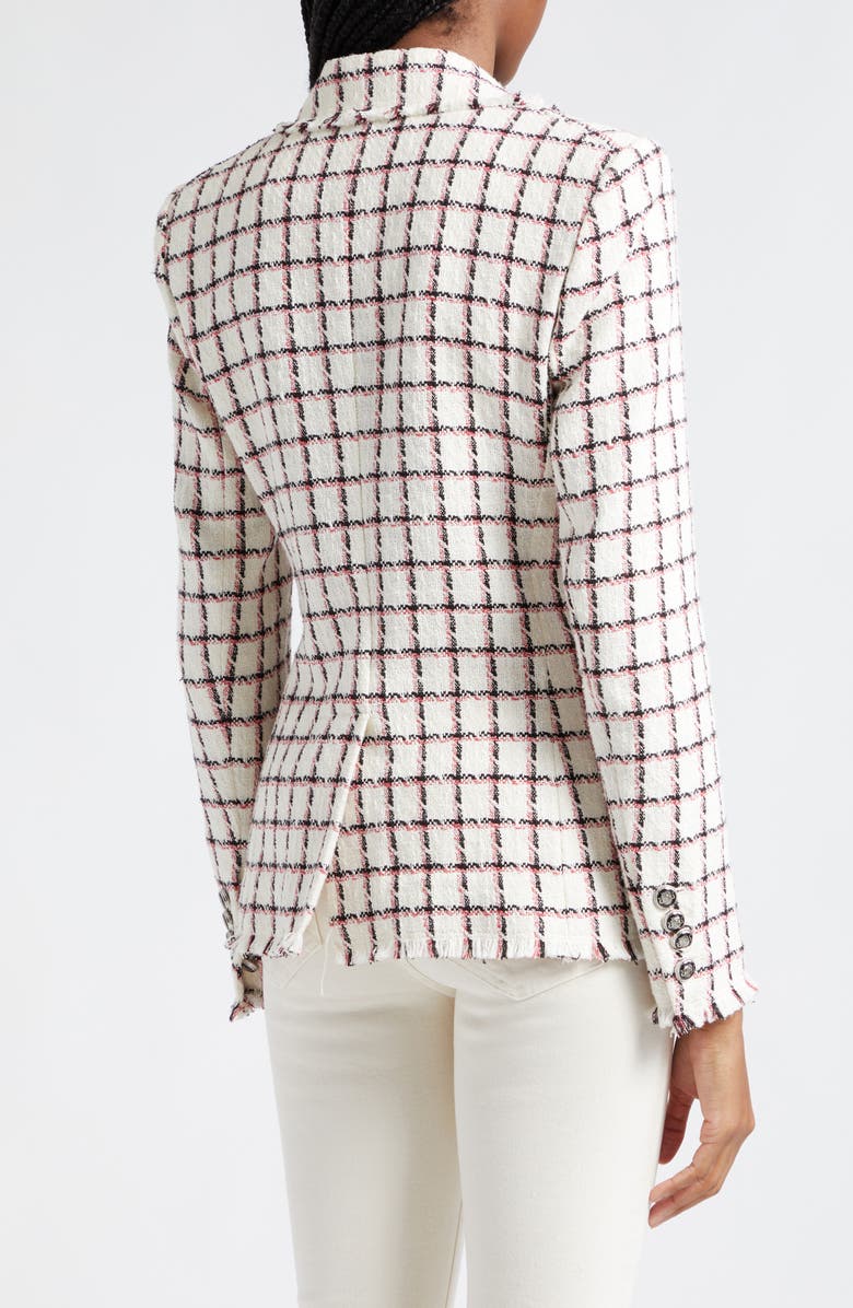 Veronica Beard Taja Plaid Cotton Blend Tweed Dickey Jacket | Nordstromrack