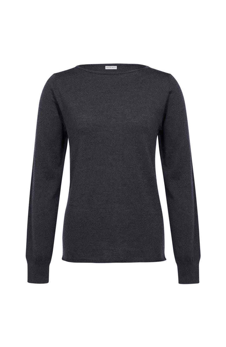 Celtic & Co. MERINO FINE KNIT BOAT NECK SWEATER | Nordstrom