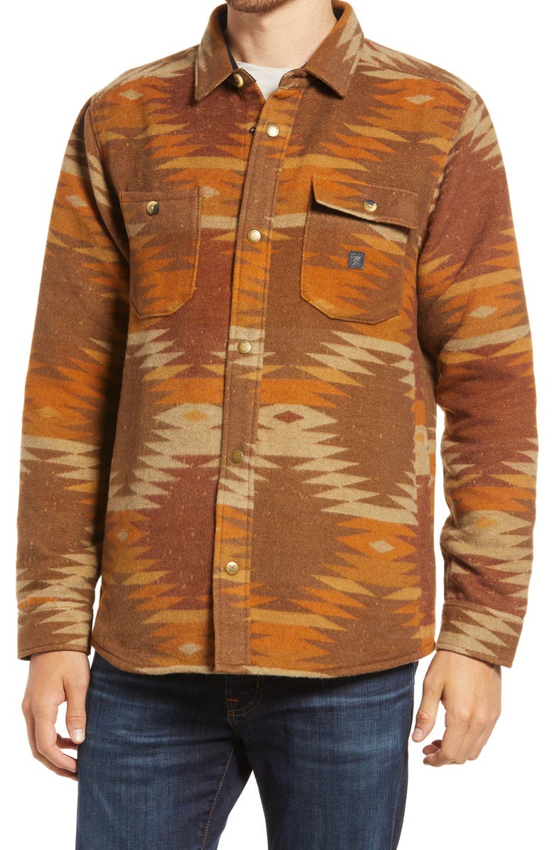 Roark Andes Snap Front Shirt Jacket | Nordstrom