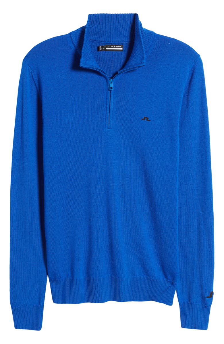 J. Lindeberg Kian Wool Quarter Zip Sweater | Nordstromrack