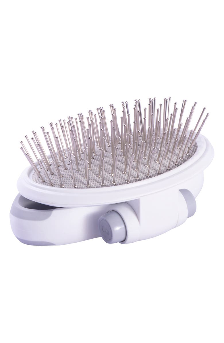 PET LIFE Gyrater Travel Swivel Pet Grooming Pin Brush | Nordstromrack