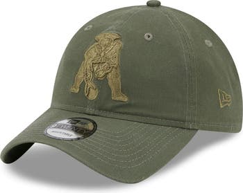 New Era Men's New Era Olive New England Patriots Historic Logo Core ...