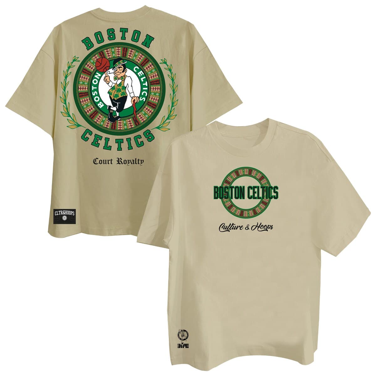 Two Hype Men's Two Hype Khaki Boston Celtics Worldwide Collection ...