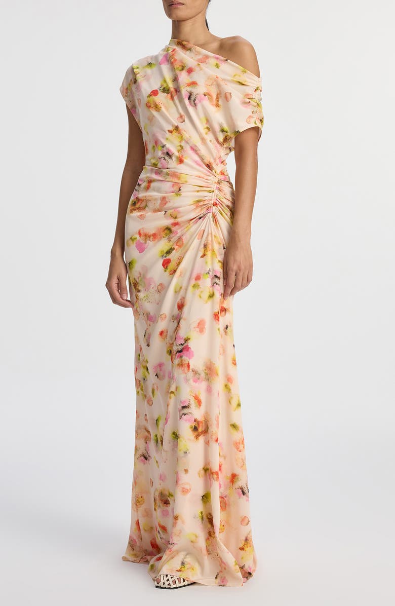 A.L.C. Poppy One-Shoulder Stretch Silk Gown | Nordstromrack