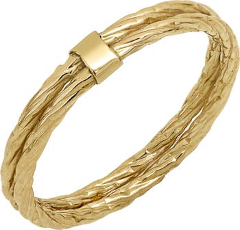 Bony Levy 14K Gold Twisted Stack Ring | Nordstrom