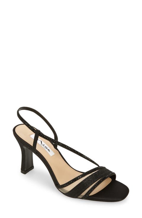 Women's Black Slingback Heels | Nordstrom