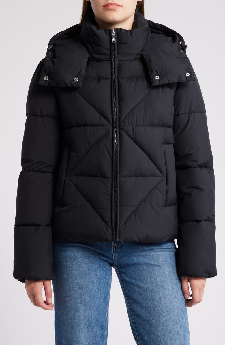 Sam Edelman Crop Zip Puffer Jacket | Nordstromrack