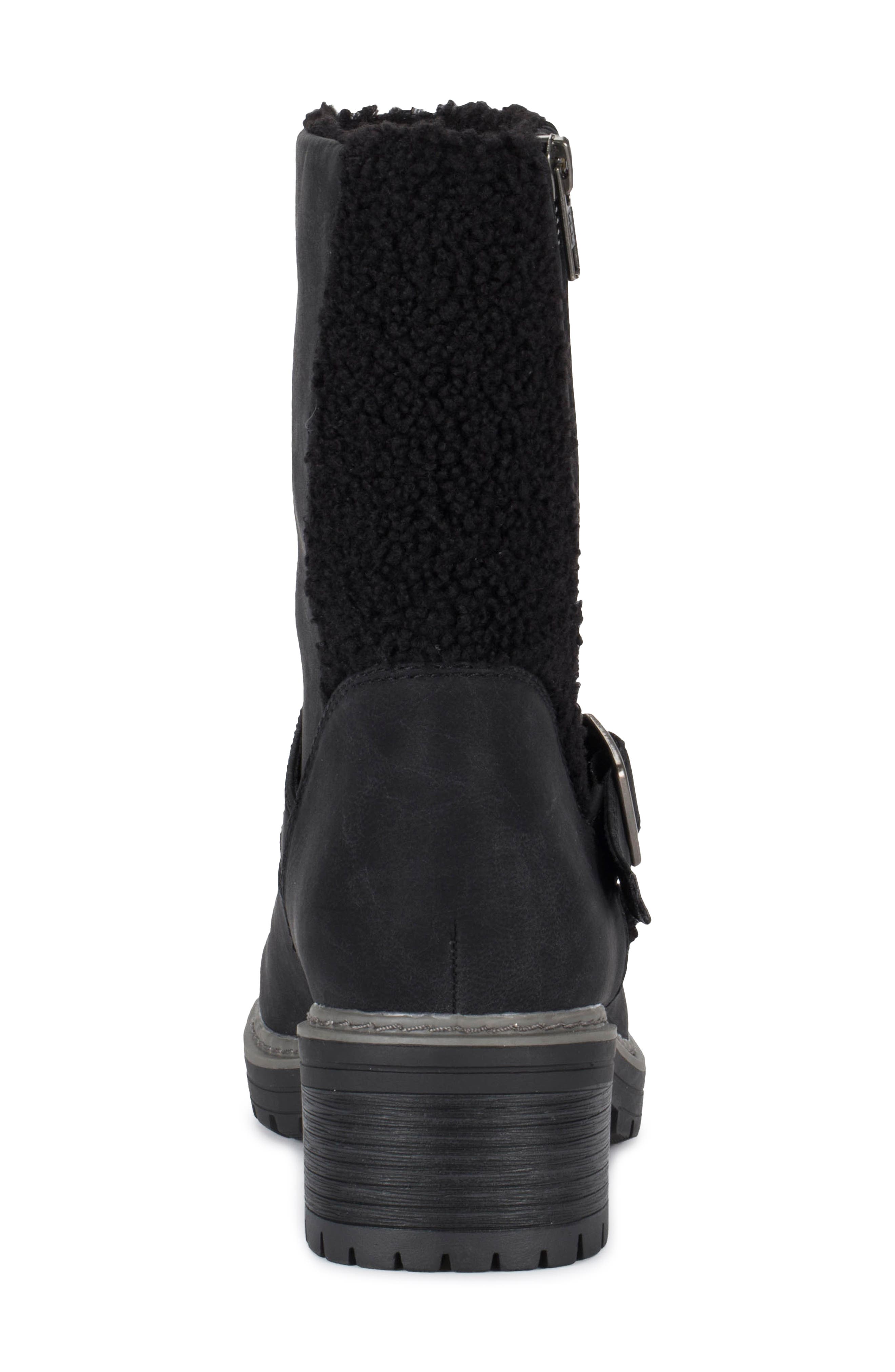 BARETRAPS Alary Faux Fur Moto Boot (Women) | Nordstromrack