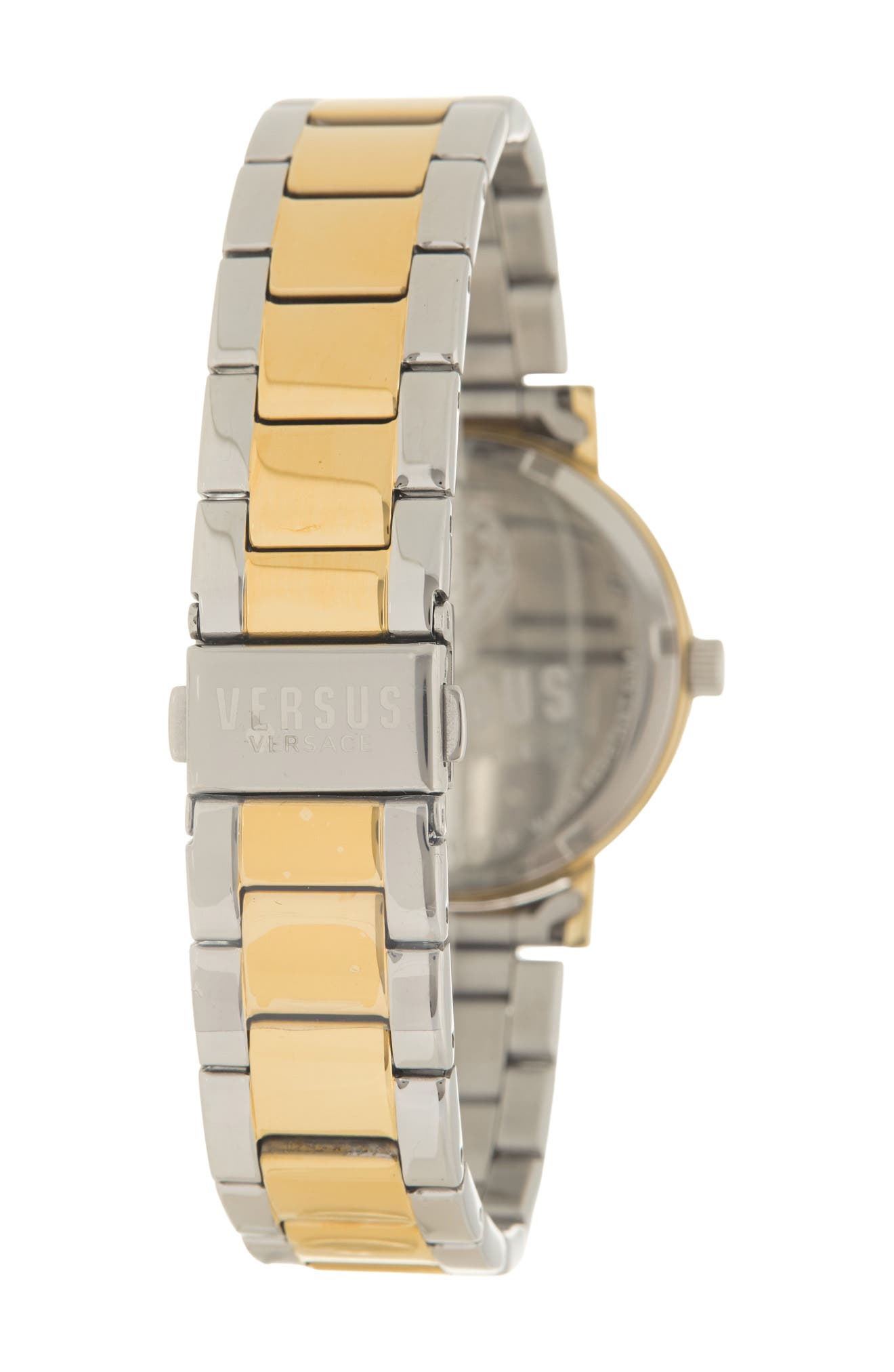 VERSUS Versace Women's Two-Tone Crystal Accented Bracelet Watch, 37mm ...