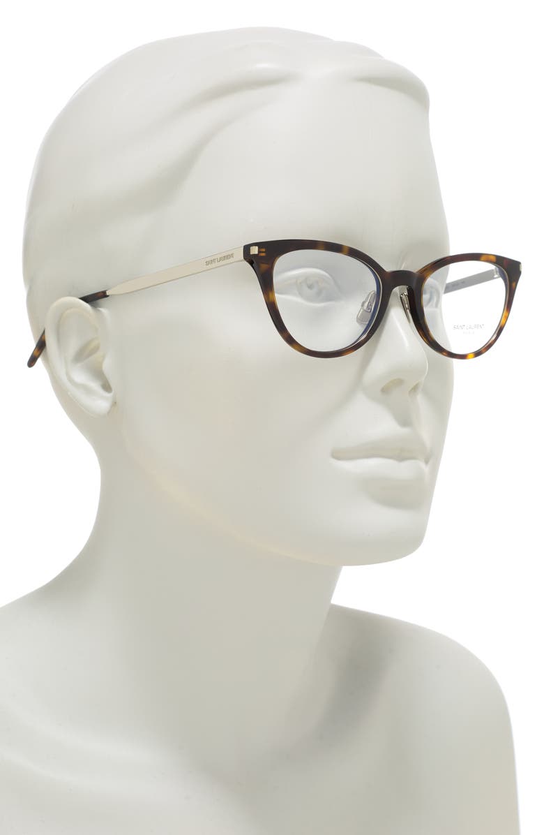 Saint Laurent 49mm Cat Eye Optical Frames | Nordstromrack