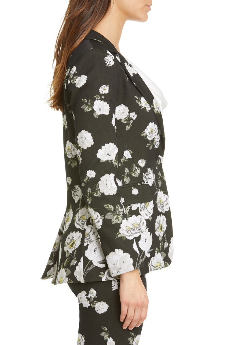 Alice + Olivia Macey Floral Fitted Blazer | Nordstromrack