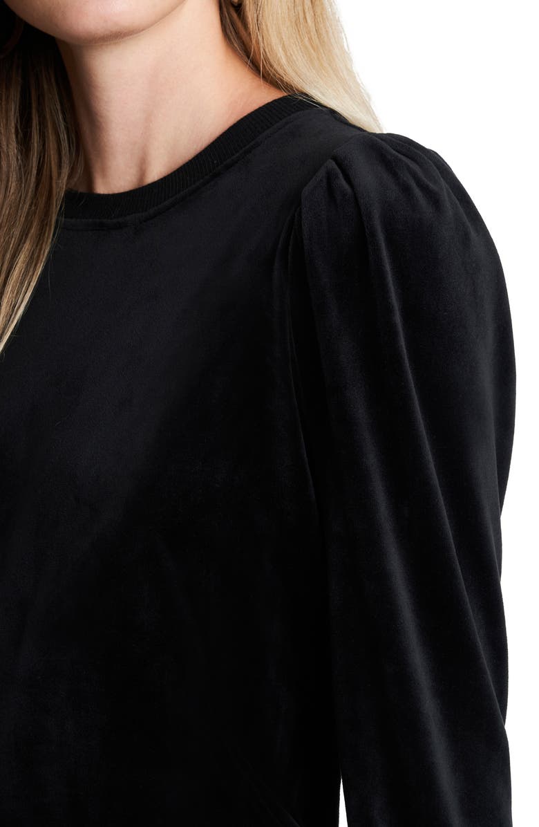 1.STATE Velour Puff Sleeve Top | Nordstromrack