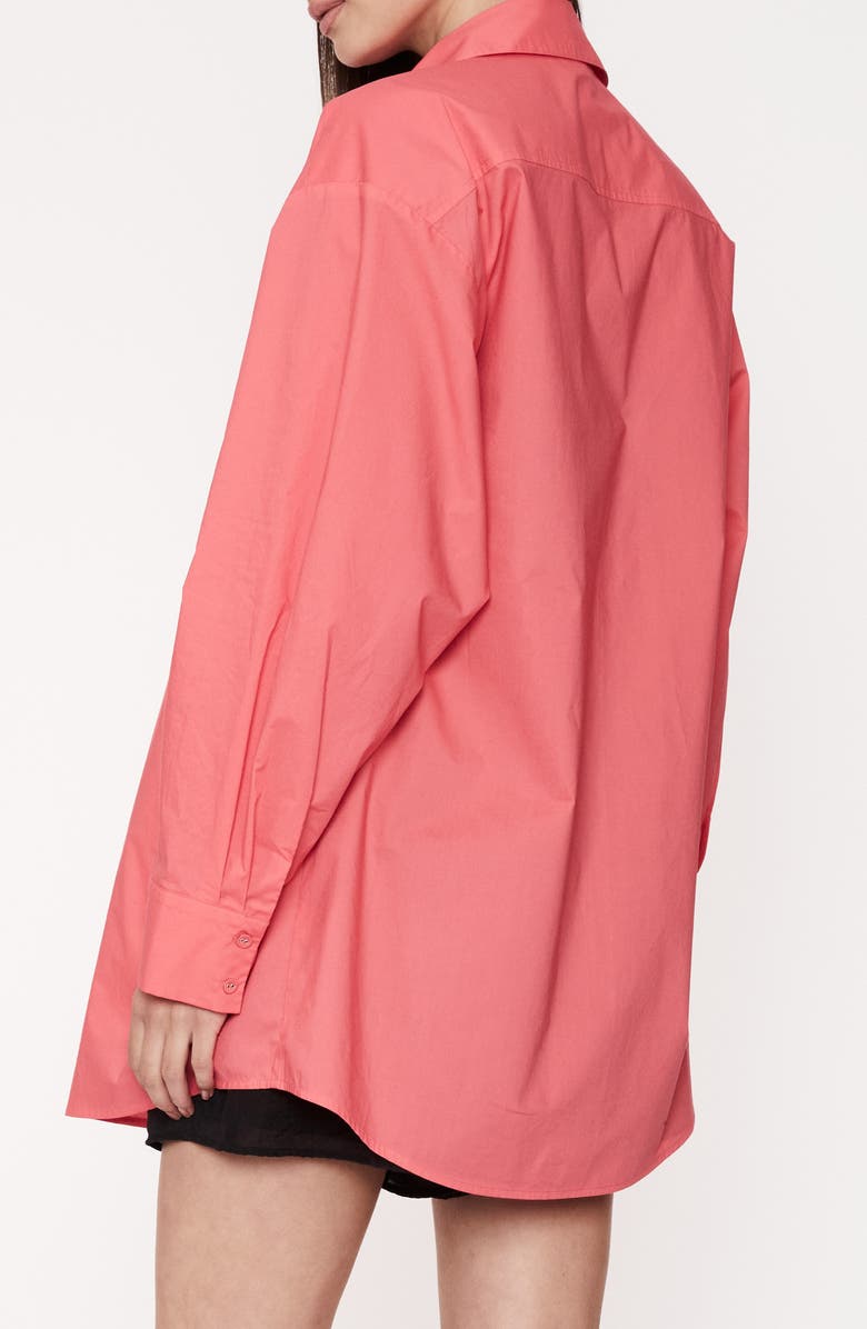 Bardot Alyssa Boyfriend Button Front Shirt | Nordstromrack