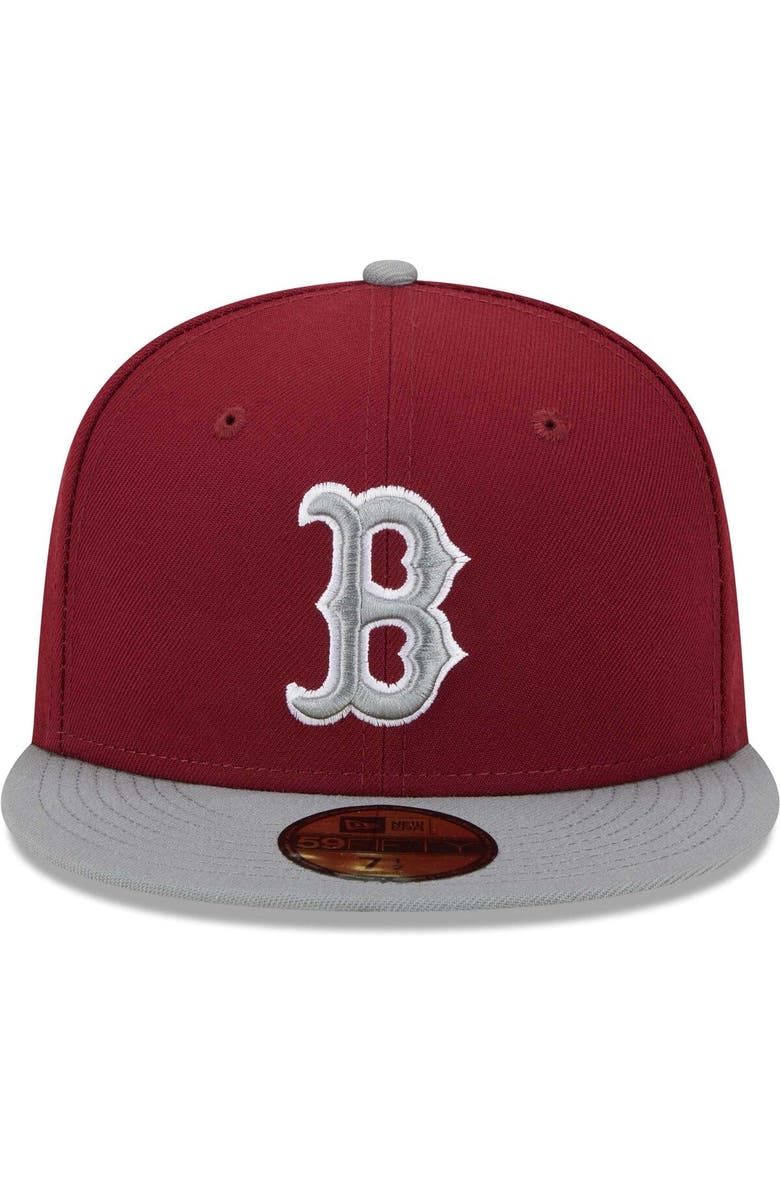 New Era Men's New Era Cardinal Boston Red Sox Two-Tone Color Pack ...