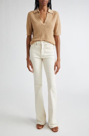 Veronica Beard Issa Lattice Polo | Nordstrom